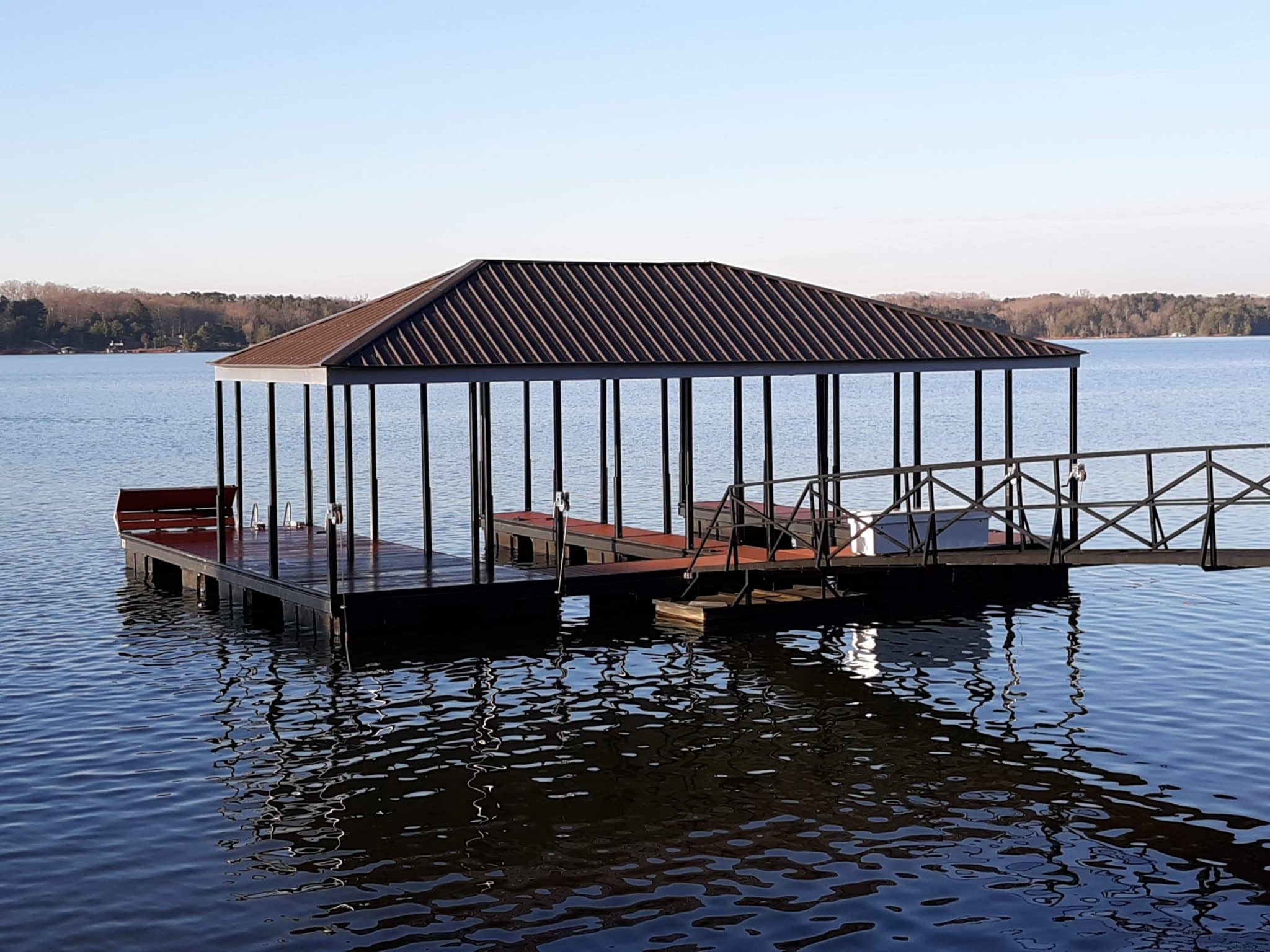 Multi Slip Covered Docks - Master Docks