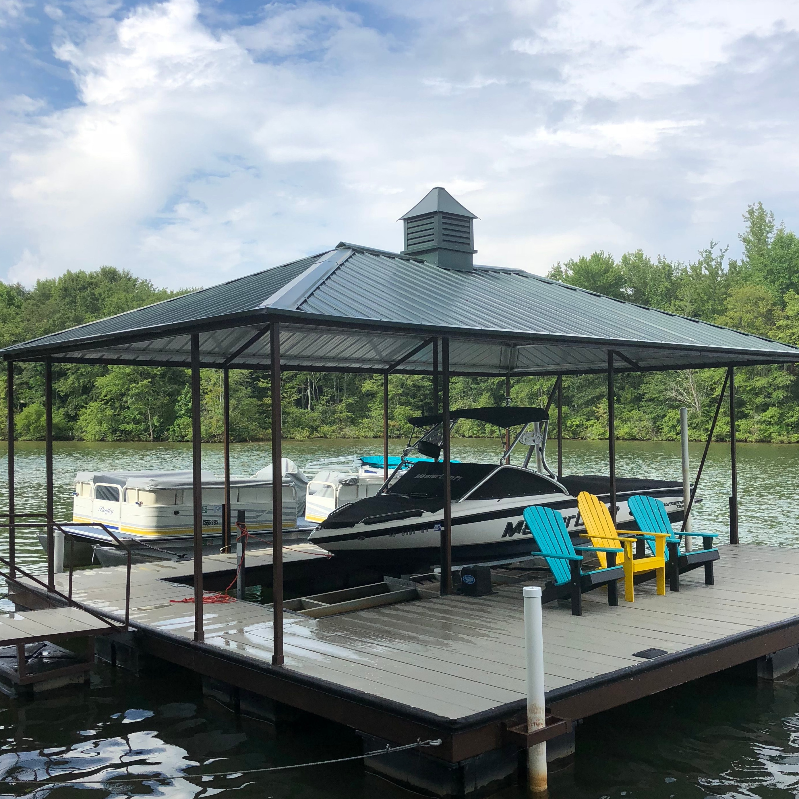 Boat Dock Roofs | SC, NC & N. Georgia | 25-Year Warranty