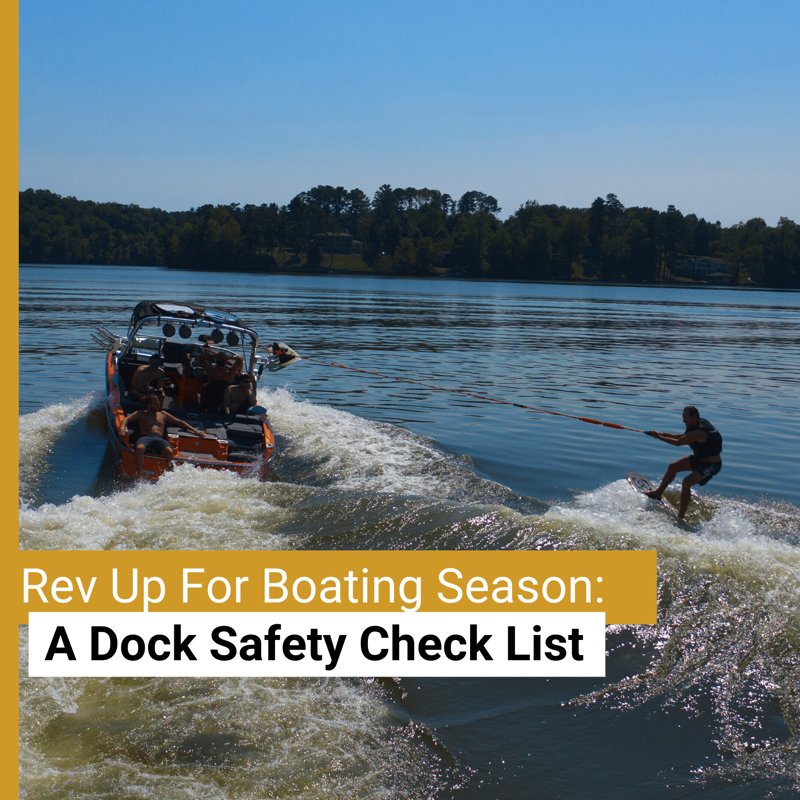 Revving up for Boating Season: A Checklist - Master Docks
